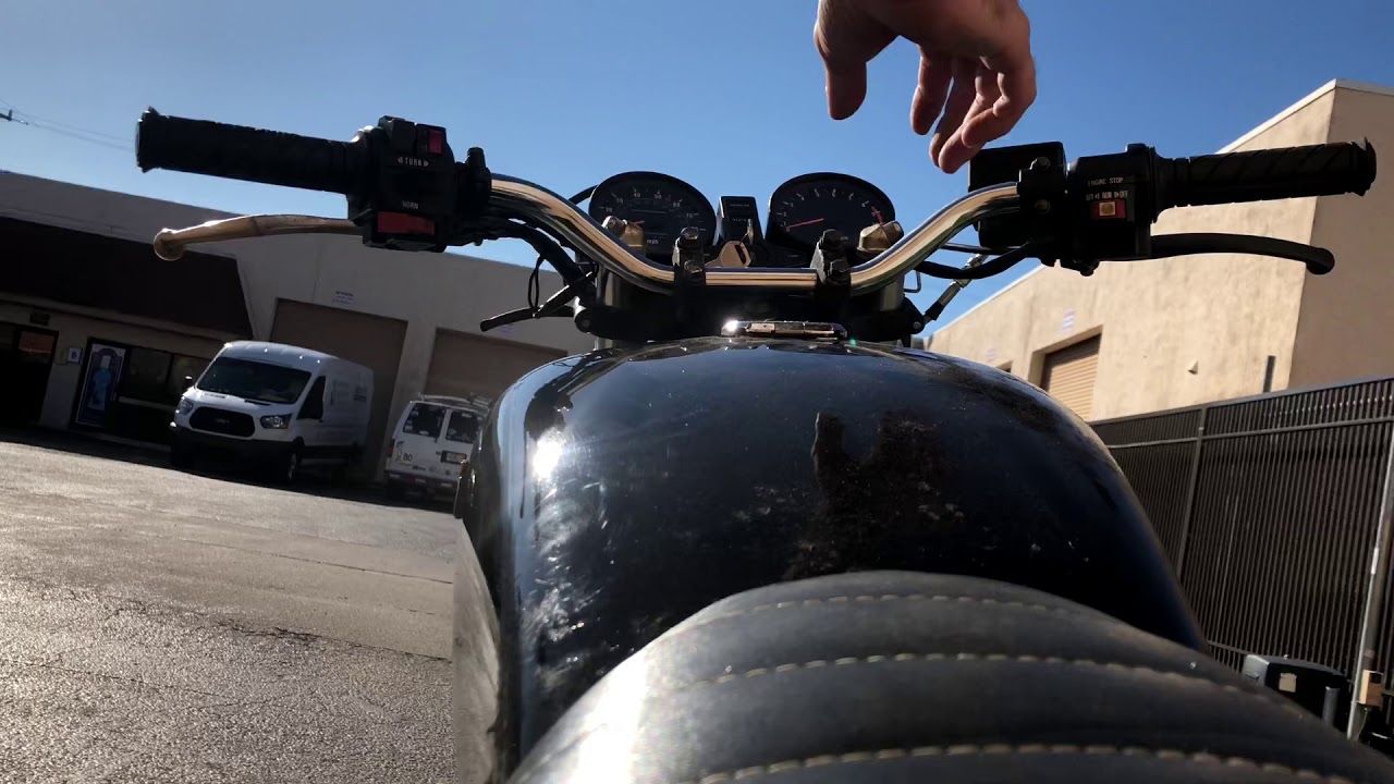 1981 Kawasaki KZ1000 CSR - Start, Idle, Walkaround - YouTube
