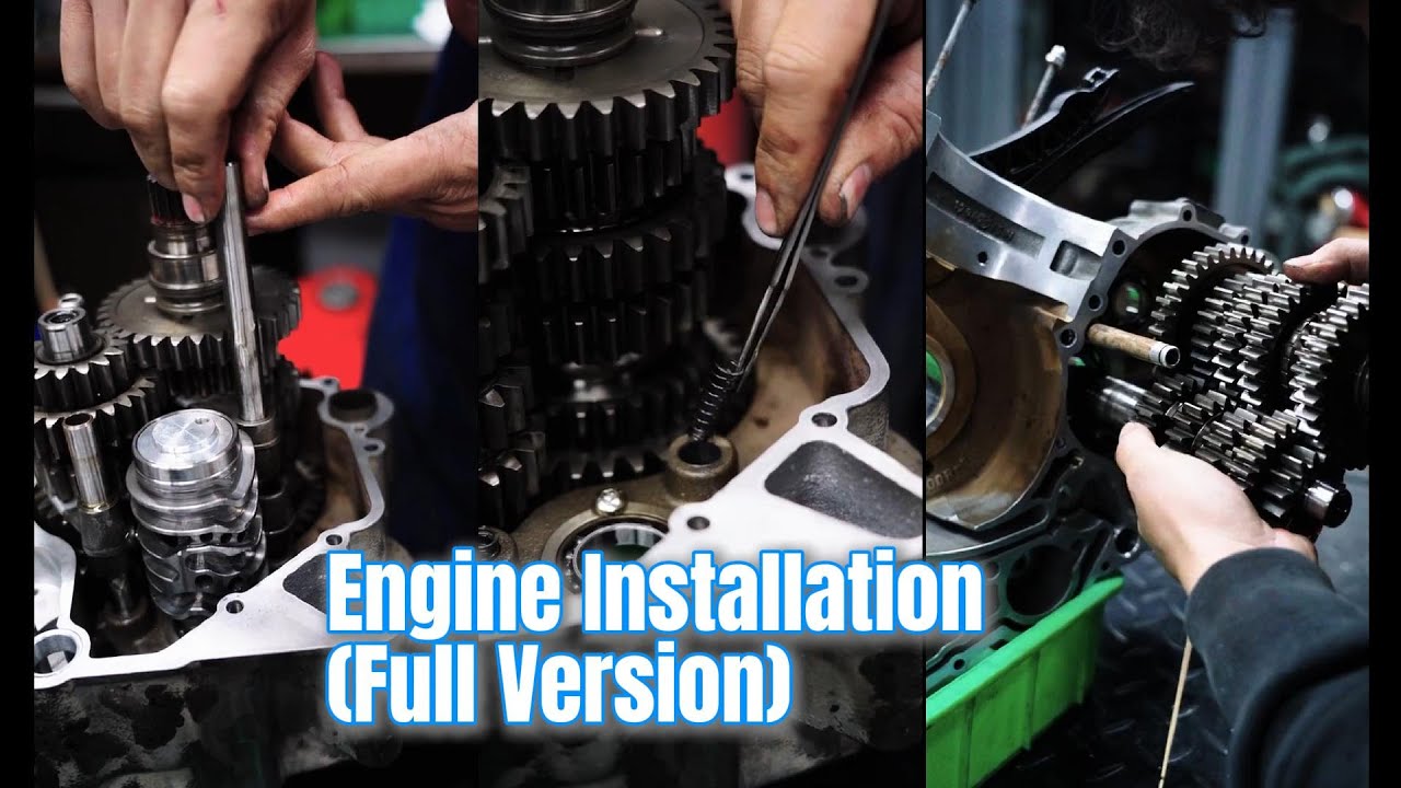 Engine Installation (Full Version) - YouTube