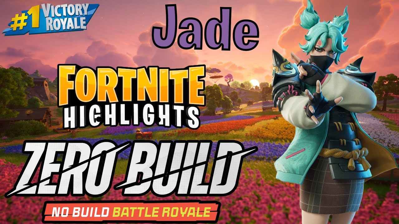 #fortnite Jade Skin! Survival of the Fittest High Graphics! - YouTube