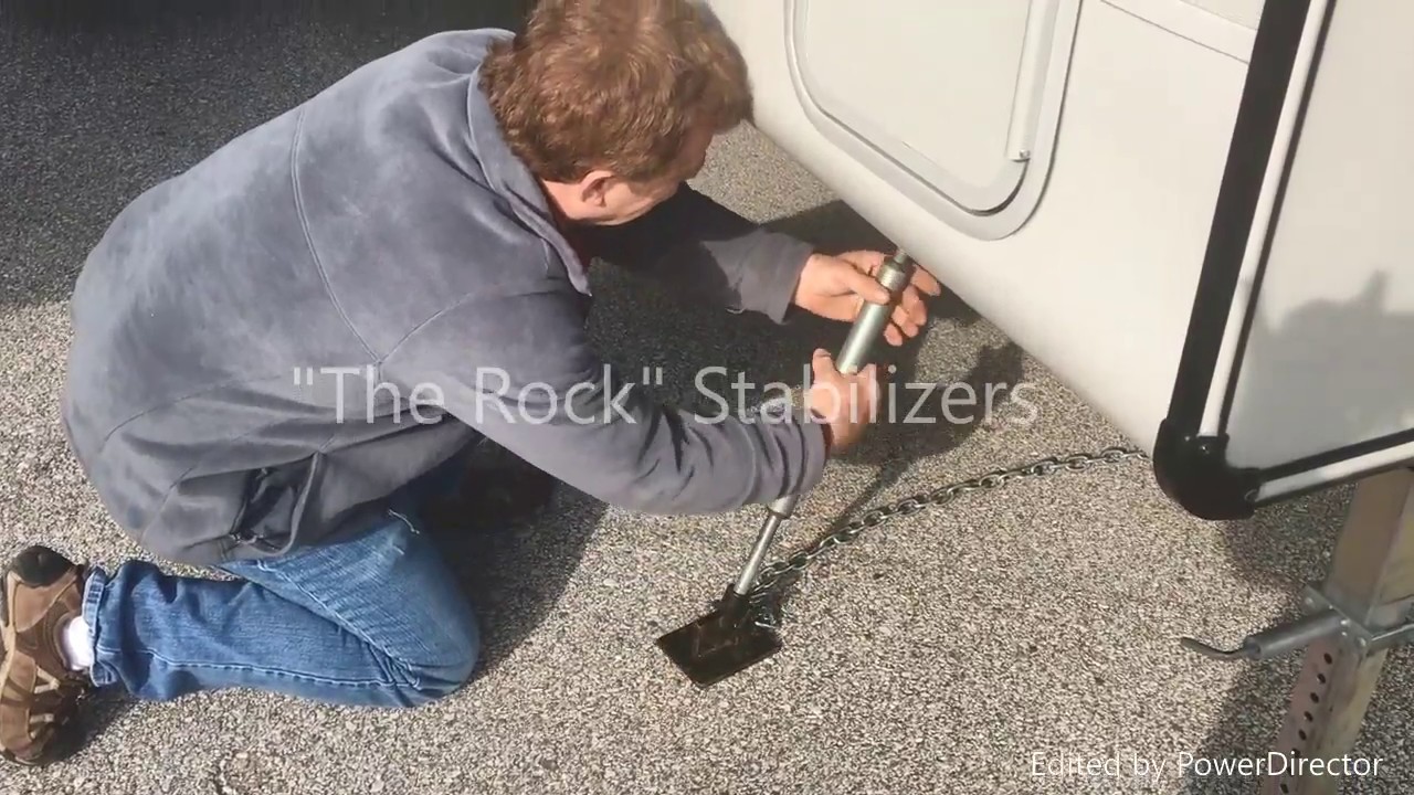 The Rock - RV Stabilizers - YouTube