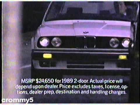 1989 BMW 325i Commercial