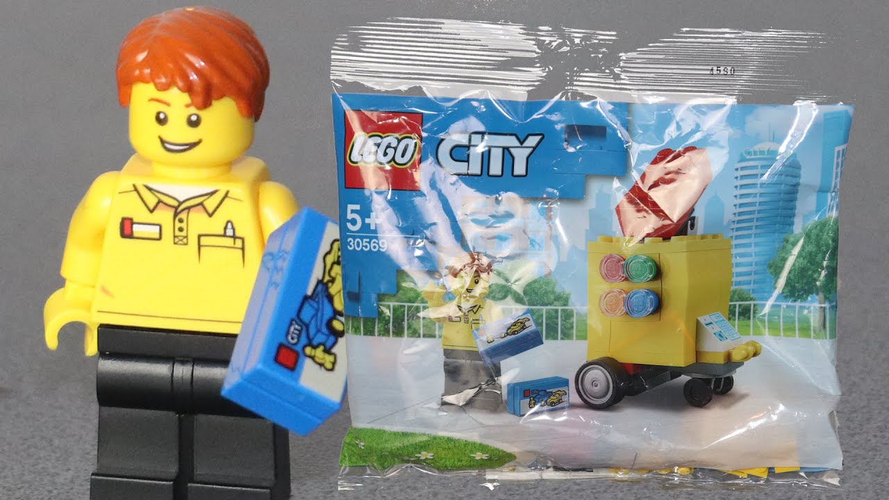 LEGO City: 30569 LEGO Stand Review And Speed Build - YouTube
