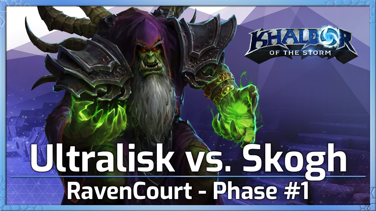 Ultralisk vs. Skogh - RavenCourt Phase #1 - Heroes of the Storm - YouTube