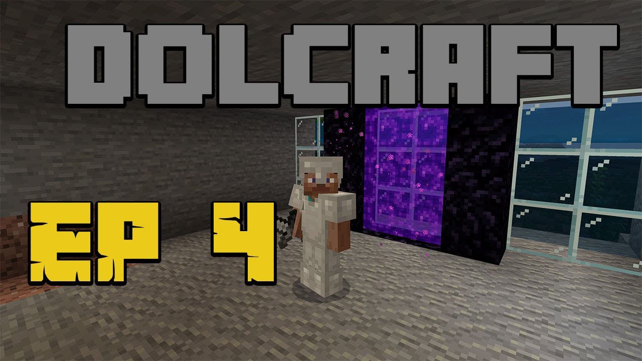 DOLCRAFT EP 4: IL NUOVO MAGAZINO E IL PORTALE DEL NETHER - YouTube