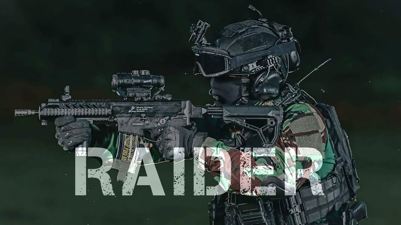 Raider TNI AD - 2020 - Indonesian Army Specialised Infantry - YouTube