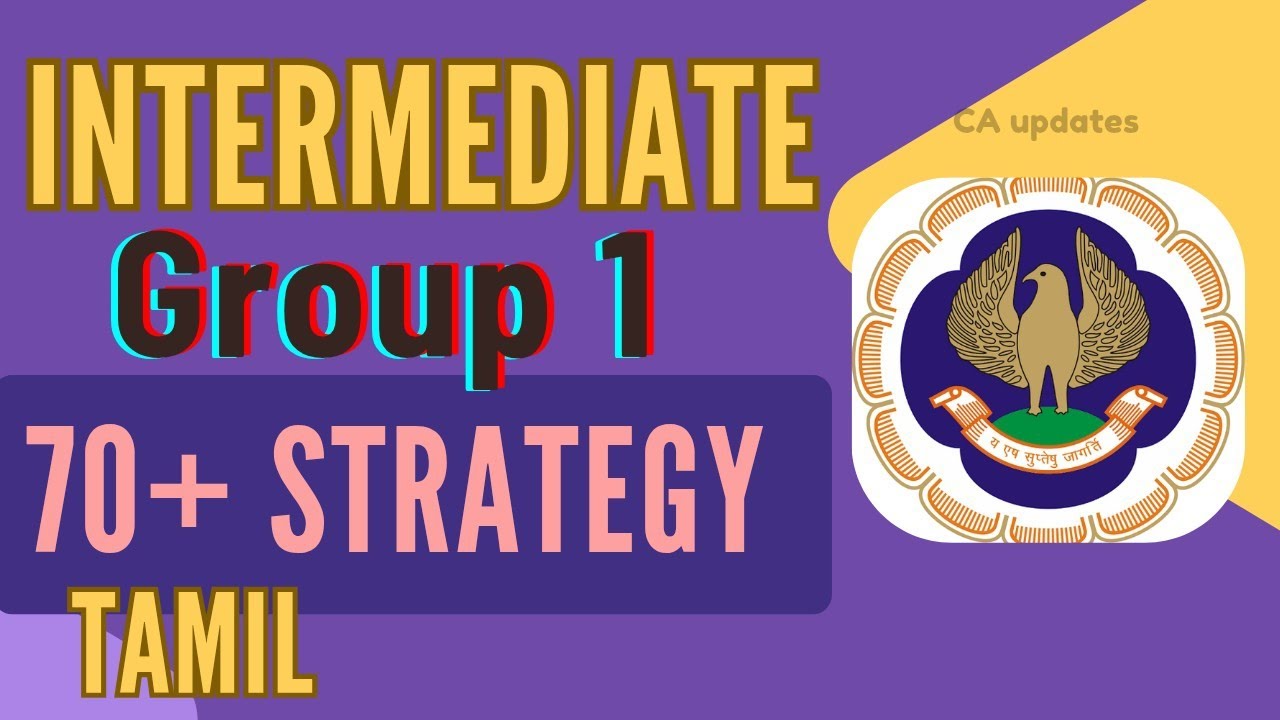 CA Intermediate 70+ Strategy | Ranker's Proven Study Plan for All ...