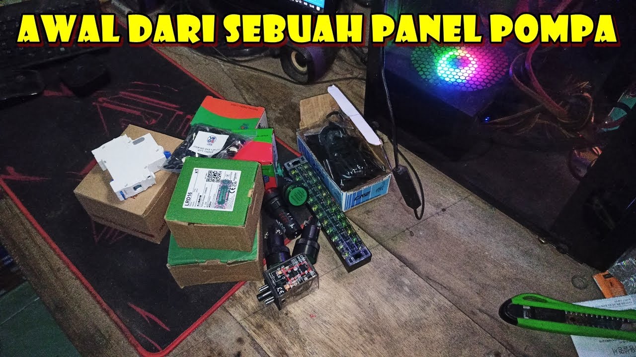 ISI PANEL POMPA AIR SUBMERSIBLE - YouTube
