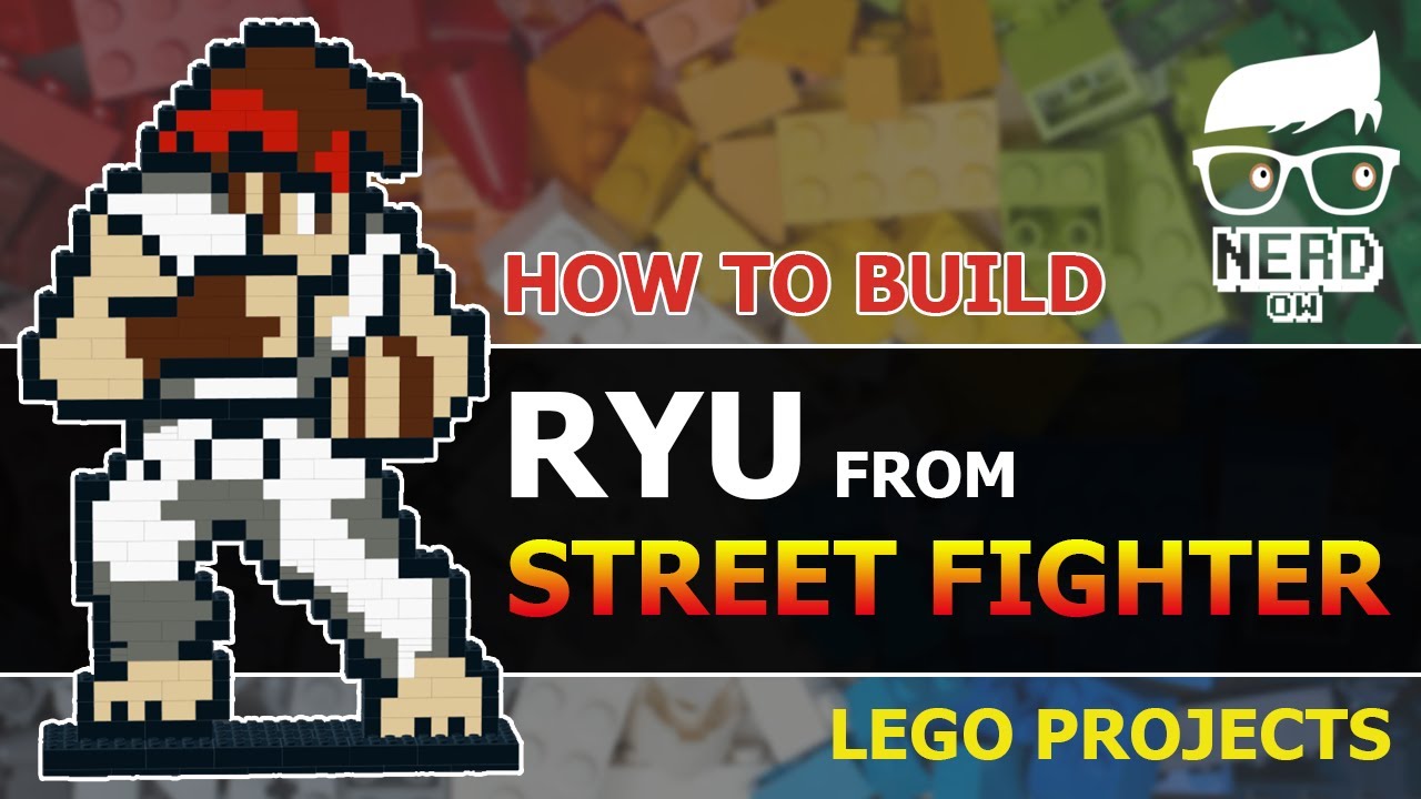 Progetto LEGO Ryu Street Fighter - YouTube