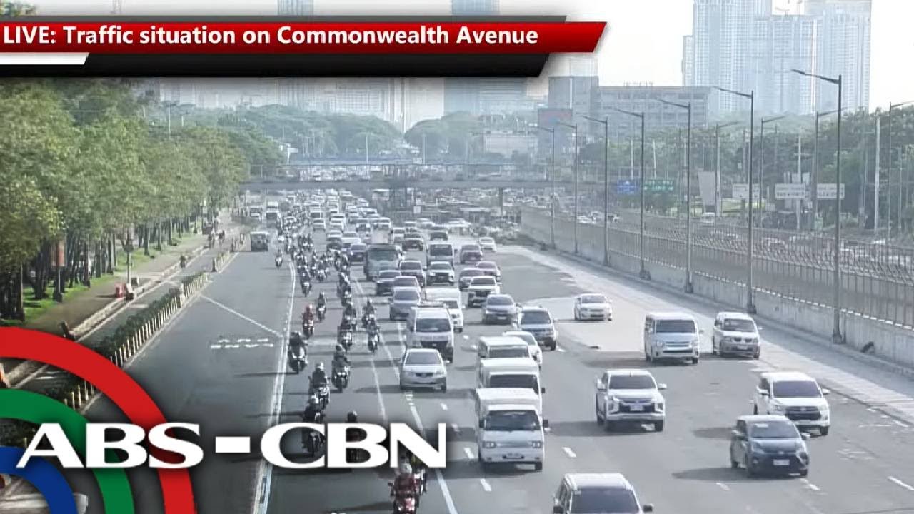 LIVE: Traffic situation on Commonwealth Avenue | ABS-CBN News - YouTube