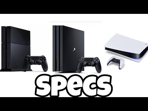 PS4 vs PS4 Pro vs PS5 Specs - YouTube