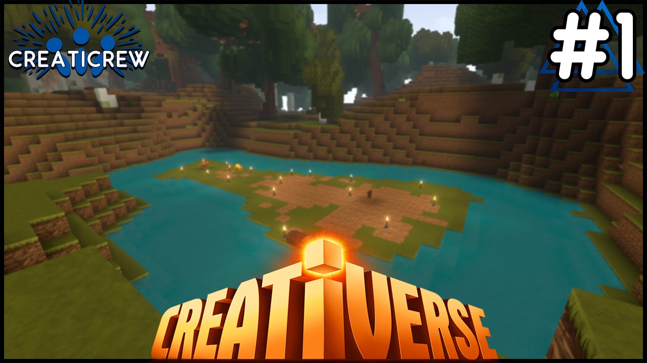 #01: The First Day [ Creativerse Multiplayer — CreatiCrew ] - YouTube