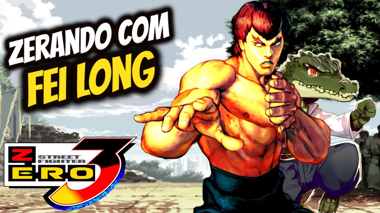 ZERANDO COM FEI LONG - STREET FGHTER ALPHA 3 - PS1 - YouTube