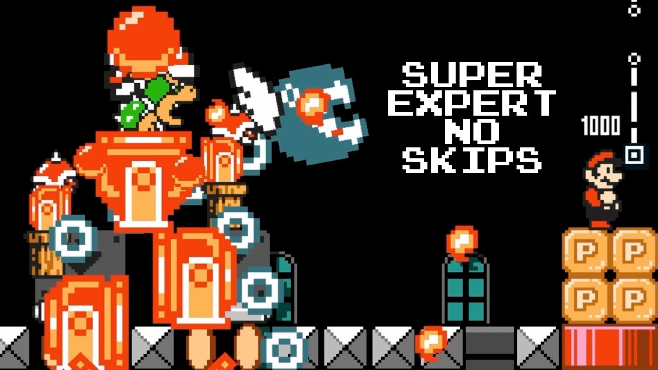 Super Expert No Skips: Finally the Enemy Gets Softlocked (Mario Maker 2 ...