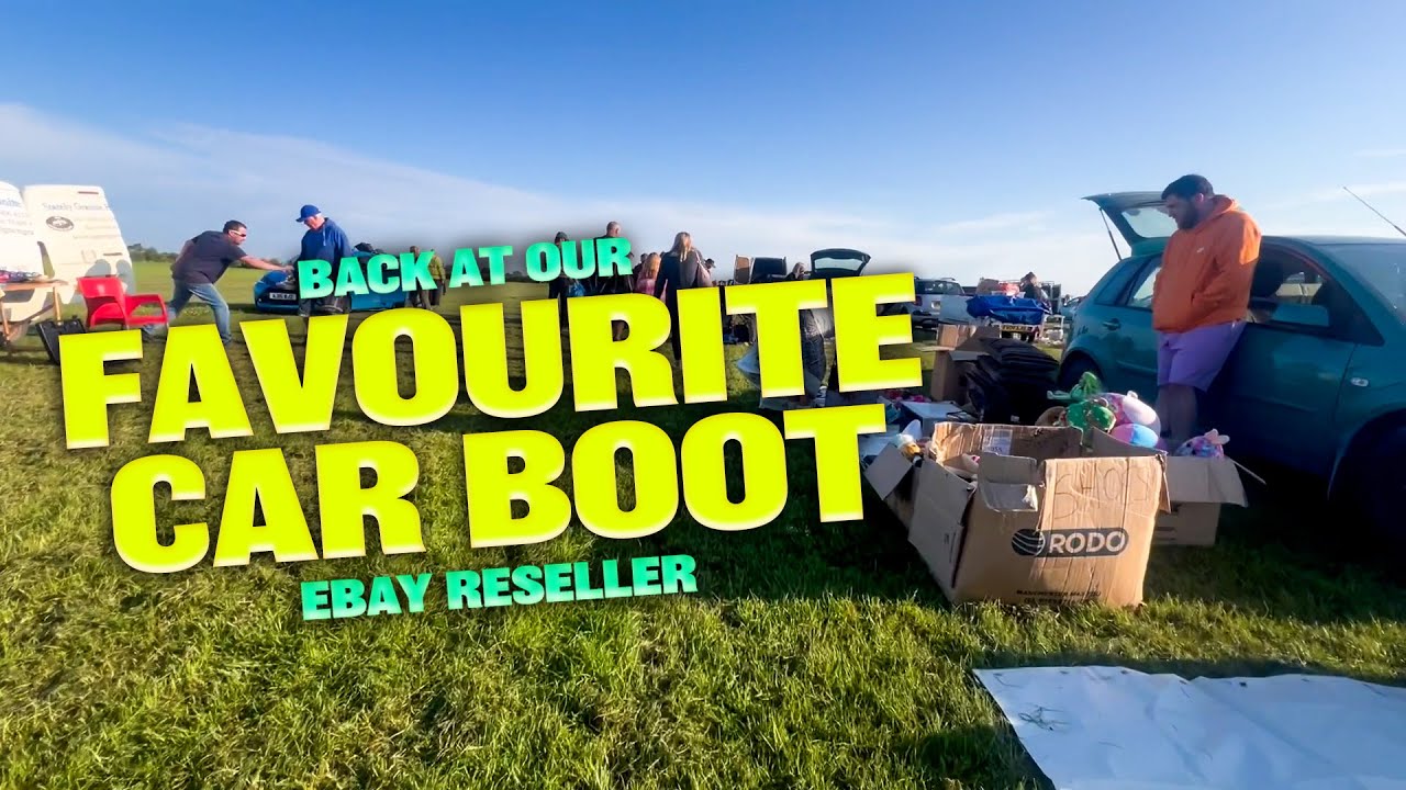 Saturday Car Boot Sale! | UK eBay Reseller - YouTube