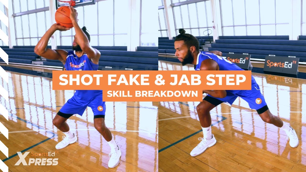 How To Practice Your Shot Fake & Jab Step - YouTube