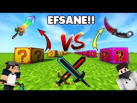 FORTUNİA VS FADE ŞANS BLOKLARI - Minecraft