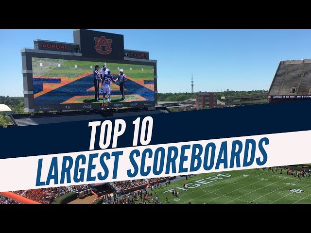 Football Stadium Scoreboard