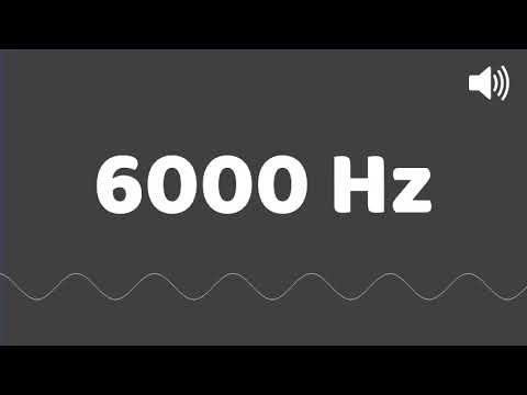 Audio son fréquence 6000 hertz hz - YouTube