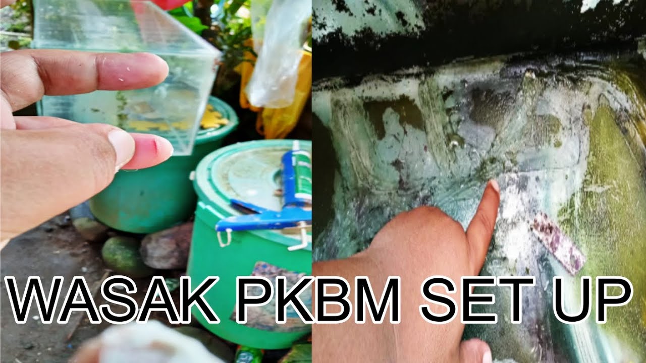 REPAIRING DAMAGE AQUARIUM (D.I.Y) PKBM SET UP DAMAGE FROM EARTHQUAKE ...