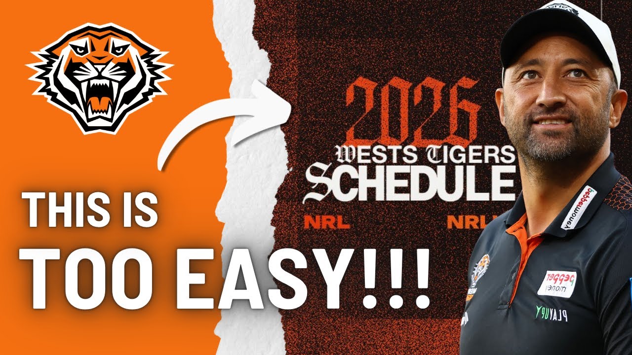 Wests Tigers Just Got Their Full NRL 2026 Draw… And It’s a DOOZY! - YouTube