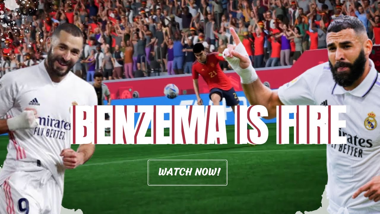 BENZEMA IS FIRE EFOOTBALL GAMEPLAY23 - YouTube
