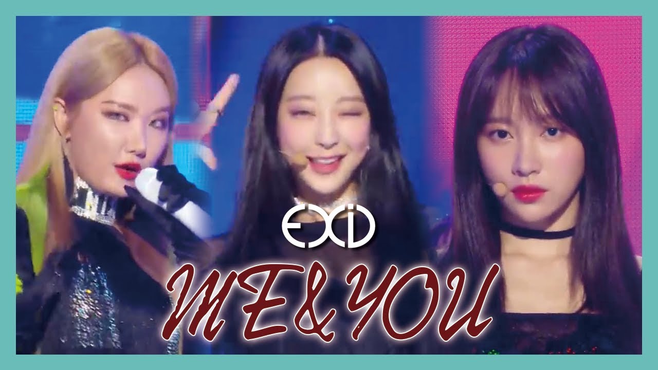 [HOT] EXID - ME&YOU , 이엑스아이디 - ME&YOU show Music core 20190525 - YouTube