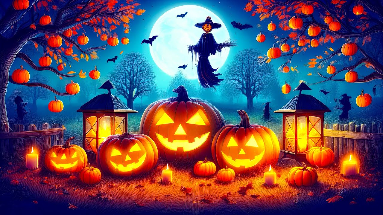 RELAXING HALLOWEEN MUSIC - Cozy Autumn Halloween Ambience - Spooky ...
