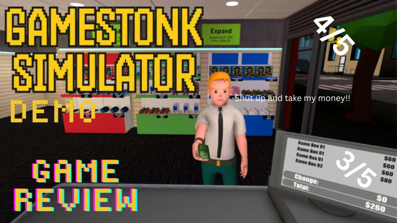 Running a Gamestop | Gamestonk Simulator - YouTube