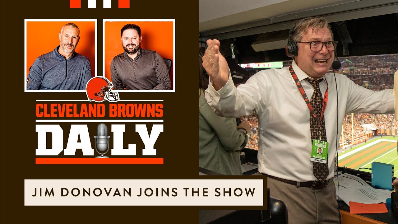 Cleveland Browns Daily - Jim Donovan joins the show - YouTube