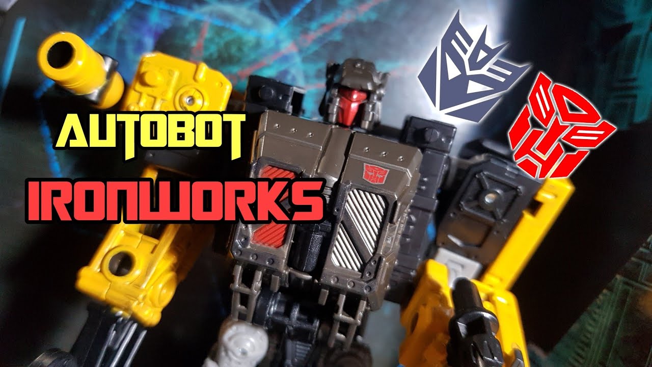 Review and unboxing. Autobot IRONWORKS, de la linea Transformers WFC ...