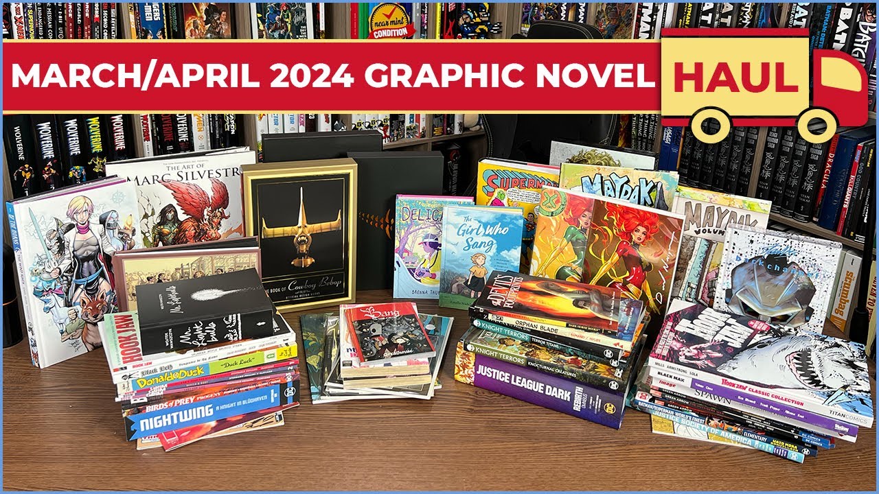 Graphic Novel, Omnibus, Absolutes, TPBs and comic Haul March & April ...