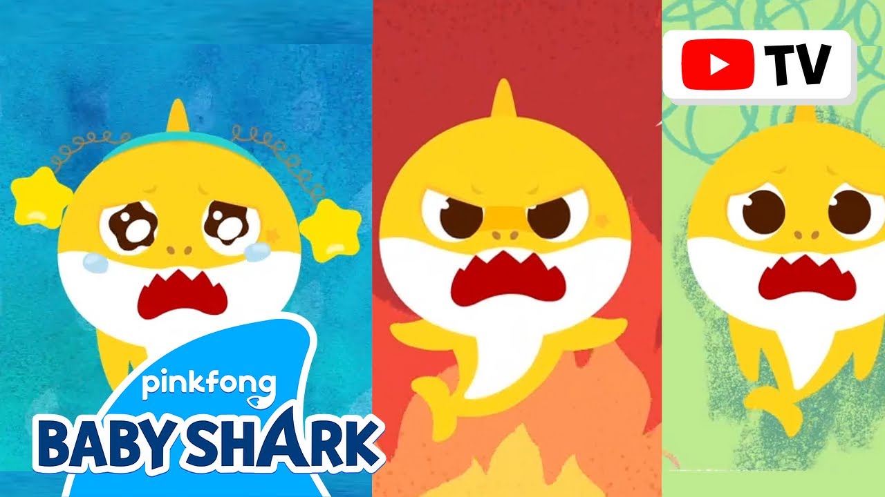 🤔Baby Shark, How Do You Feel? | +Compilation | Stories about Emotion ...