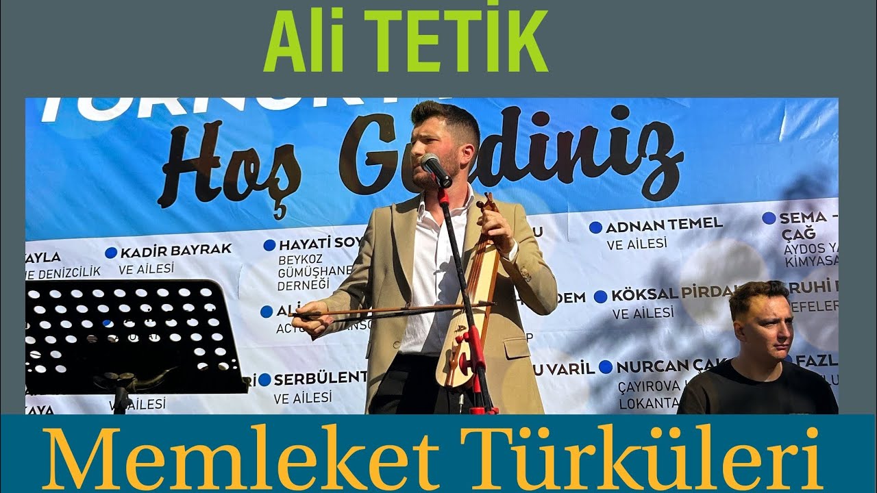 Ali TETİK - İstanbul’da Memleket Türküleri - YouTube