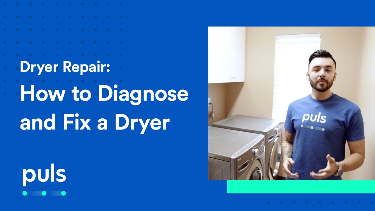 Dryer Repair: How to Diagnose and Fix a Dryer - YouTube