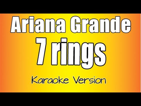 Ariana Grande - 7 rings (Karaoke Version)