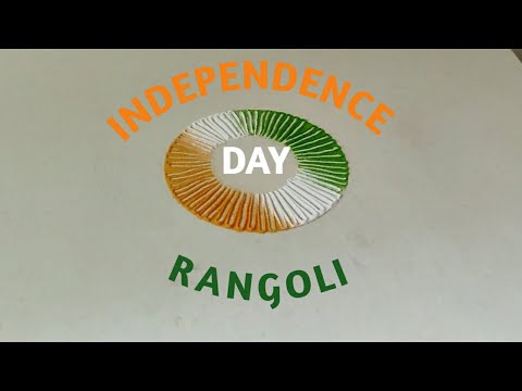 Simple Independence day Rangoli Design 68 | August 15th Rangoli design ...