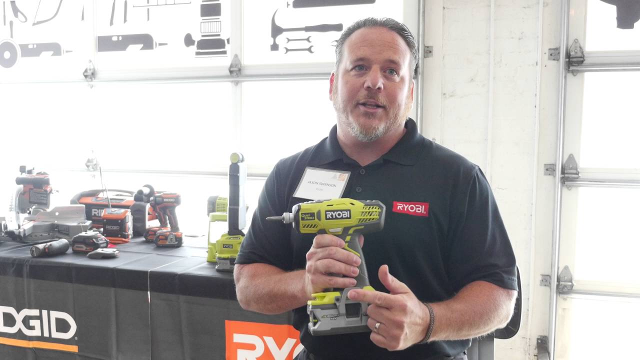 Ryobi Quiet Strike Oil Impulse Driver Intro - YouTube