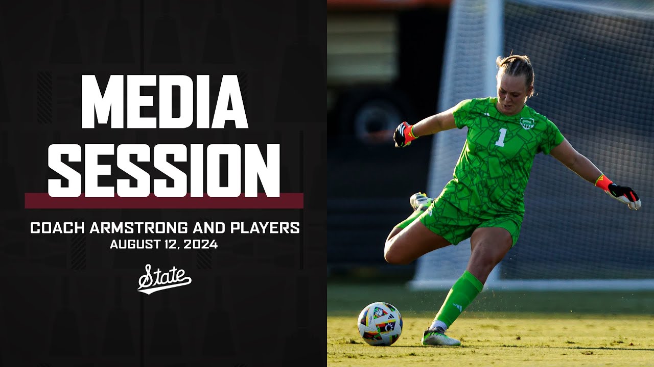 SOCCER | JAMES ARMSTRONG & PLAYERS MEDIA SESSION - 08/12/24 - YouTube