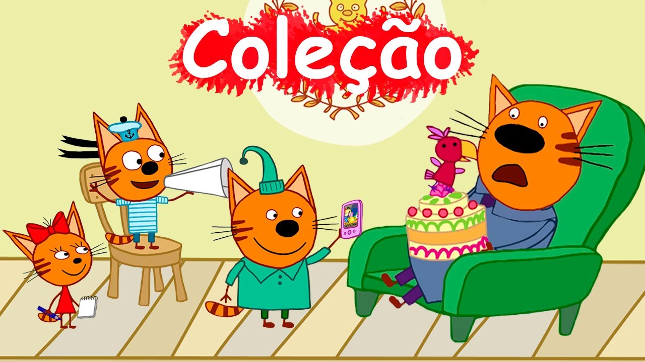 Kid-E-Cats em Portugues | Coleção dos episódios | Desenhos para ...