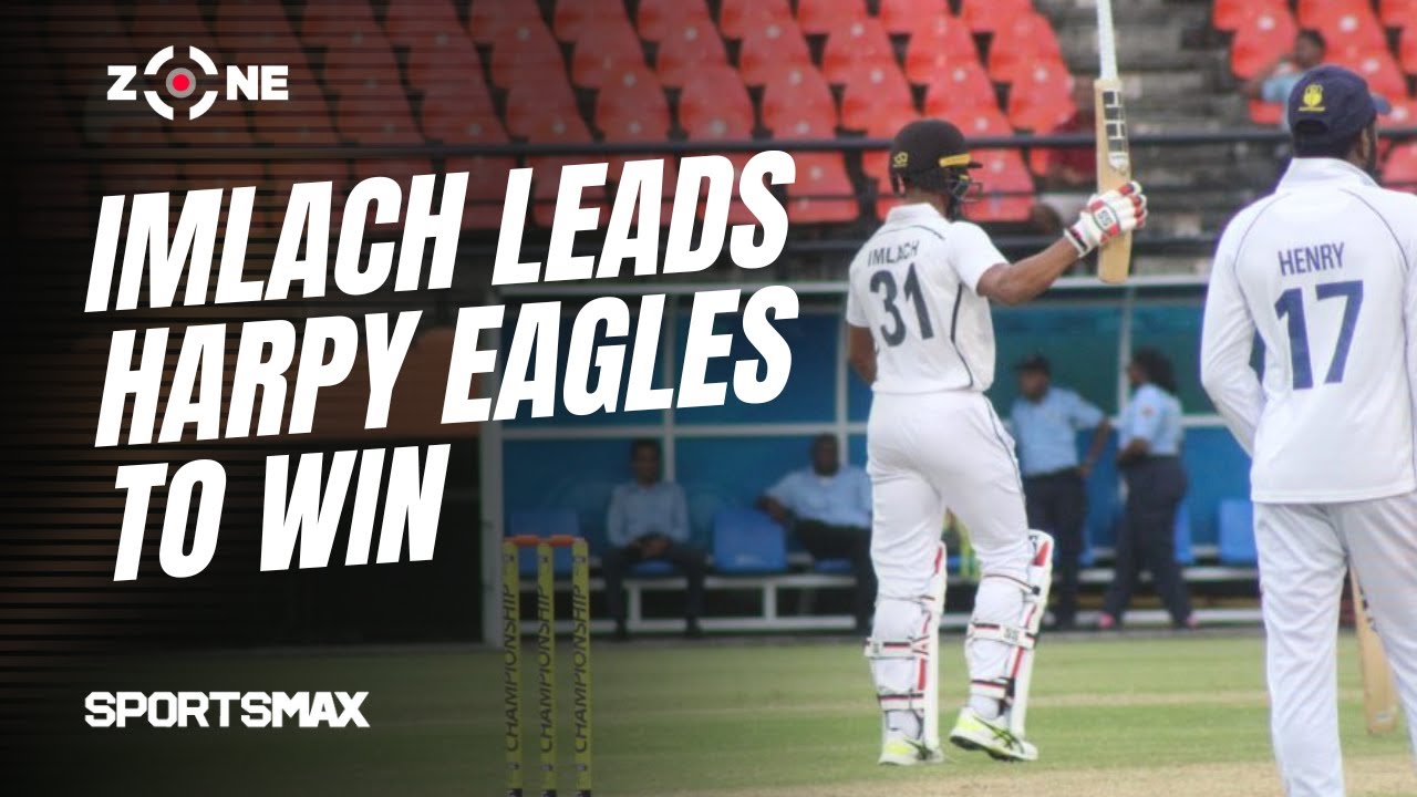 Imlach leads Harpy Eagles to win after test debut | SportsMax Zone ...
