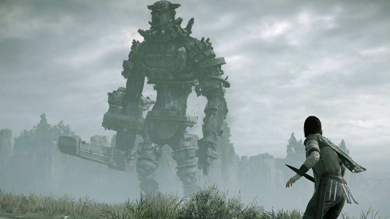 Shadow Of The Colossus - All Bosses No Damage | Hard Mode - YouTube