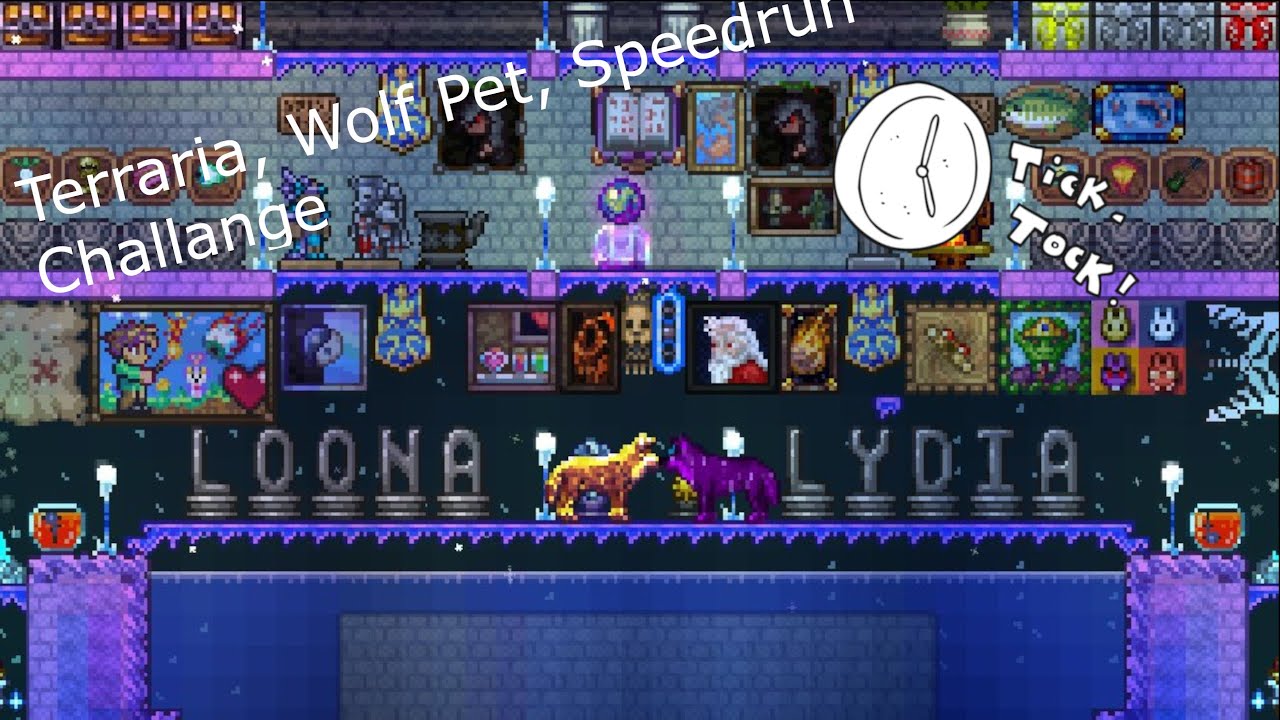 Terraria, Wolf Pet Challange , Von Lydia mit Dose , Part 3 Finale ...
