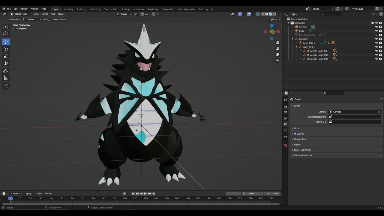 Tutorial de cómo hacer PEDS para FiveM con blender - YouTube