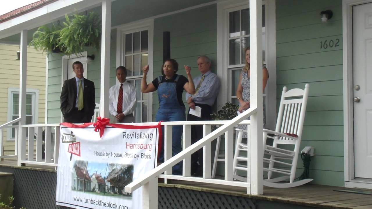 Turn Back The Block House Dedication Ceremony - YouTube