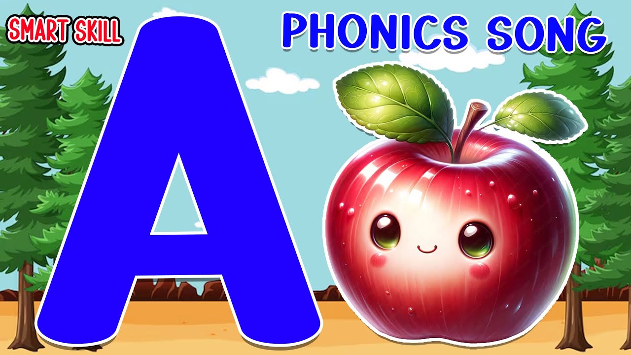 The Super Fun Alphabet Phonics Song for Kids | Learn Letter Sounds A–Z ...