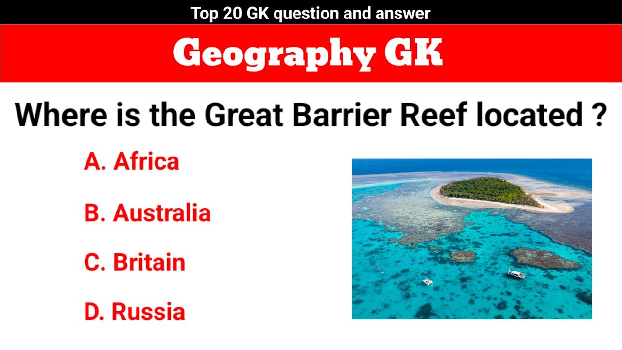 Geography GK | geography GK for competitive exams | important Indian ...