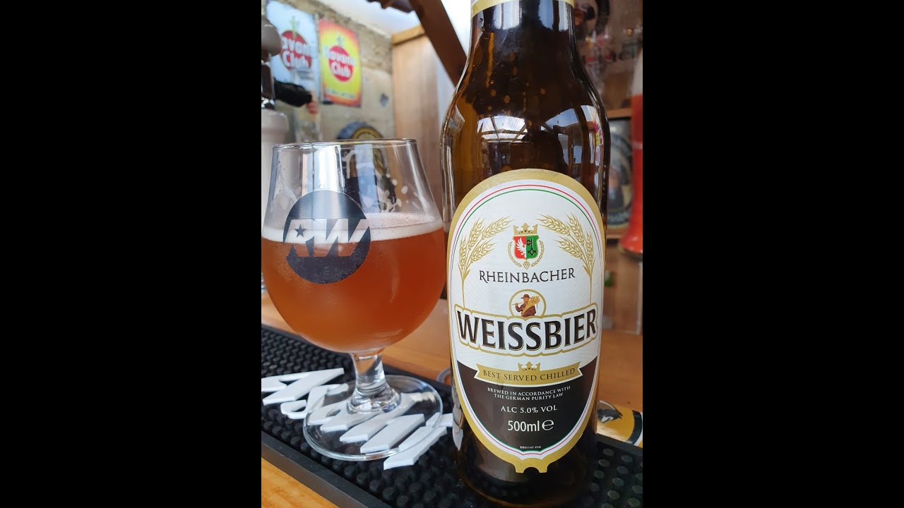ALDI Rheinbacher Wheat Beer 5.0% ABV Cheap Weissbier Introduction ...