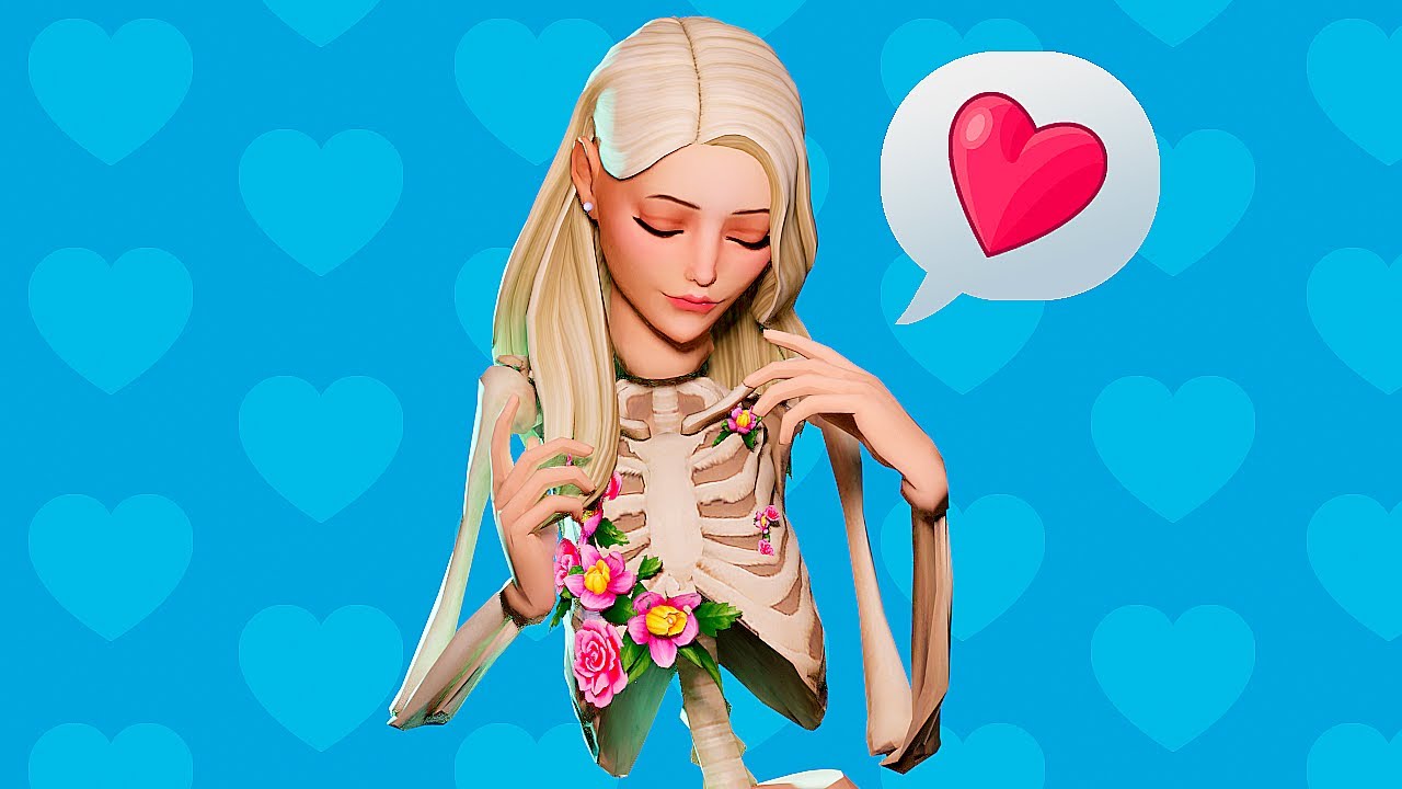 SKELETON GIRL 💀SIMS 4 STORY - YouTube