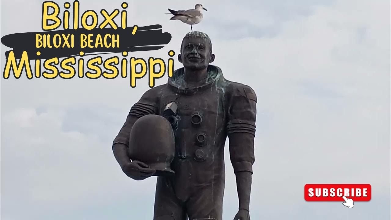 The Fred Haise Apollo 13 Statue, Biloxi Lighthouse & World's Largest ...
