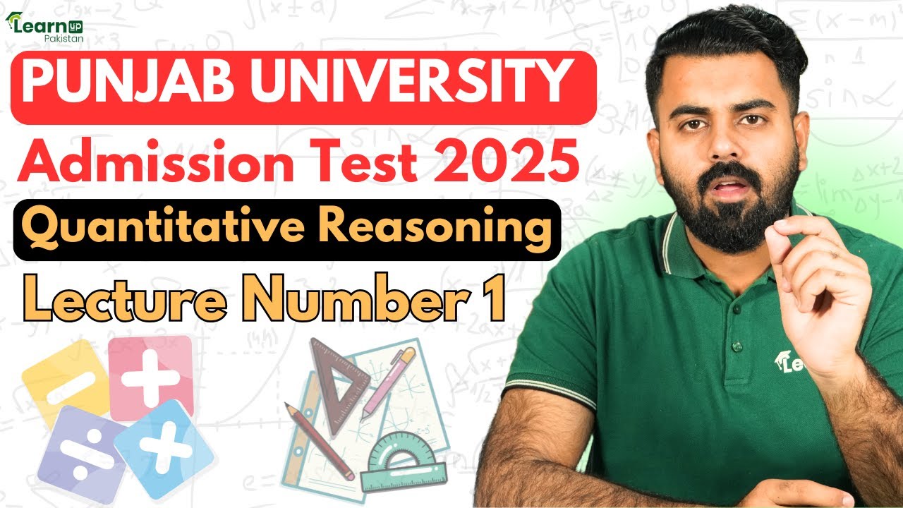 How to Prepare Quantitative Reasoning for Punjab University | PU ...